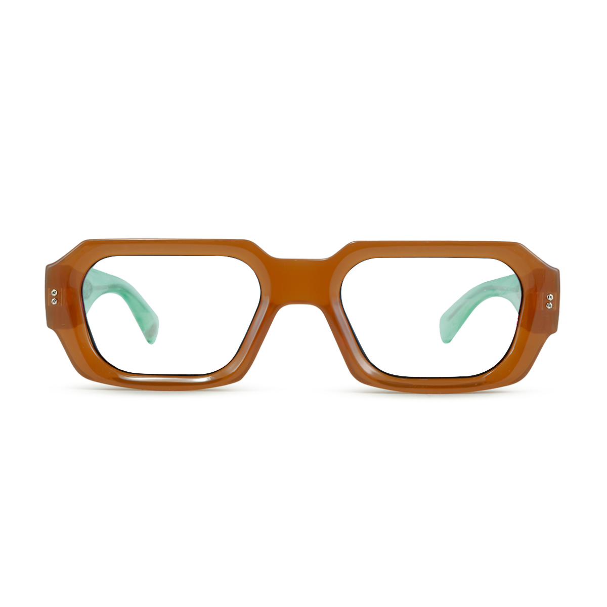Bronx Eyeglasses - Dk Honey | Infinit