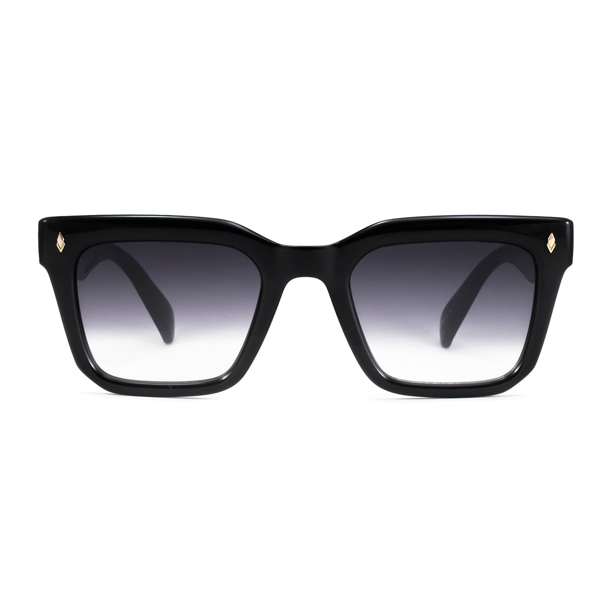 Jacobs Eco Briller Sunglasses - Black Shiny - Horizon Lens | Infinit