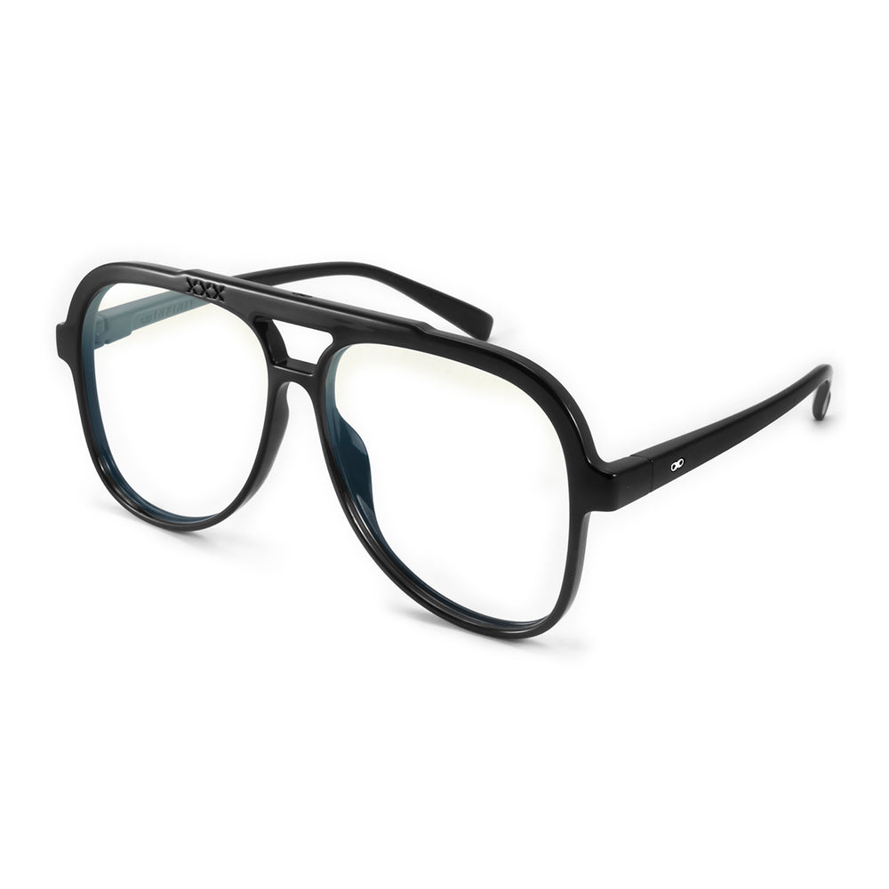 Triple XXX Eyeglasses - Black Shiny | Infinit