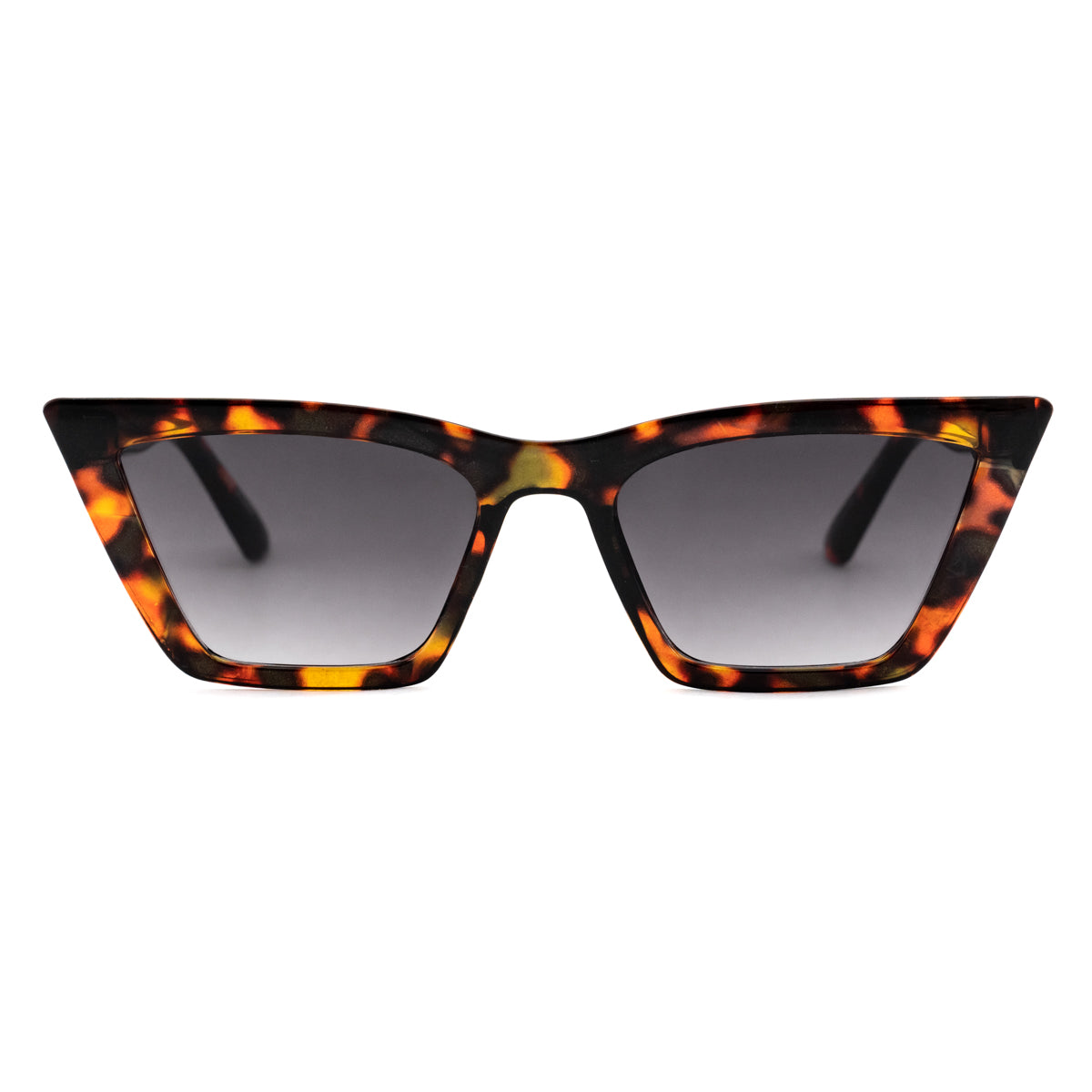 Frida Sunglasses - Tortoise - Grey Gradient Lens | Infinit